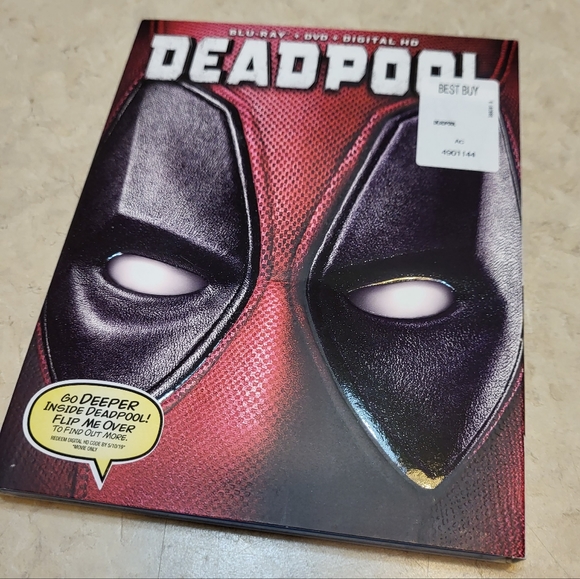 Marvel | Media | 5 For 2 Marvels Deadpool On Bluray And Dvd Combo Discs ...